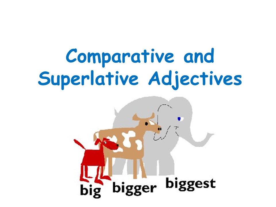 P2E Class Blog: Slides on Comparative and Superlative Adjectives