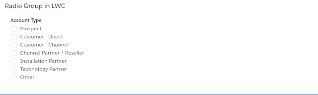 Salesforce Code Crack Radio Group Buttons In Lightning Web Componentlwc 7336