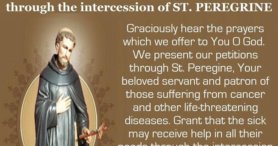 Printable St. Peregrine Novena - Printable Word Searches