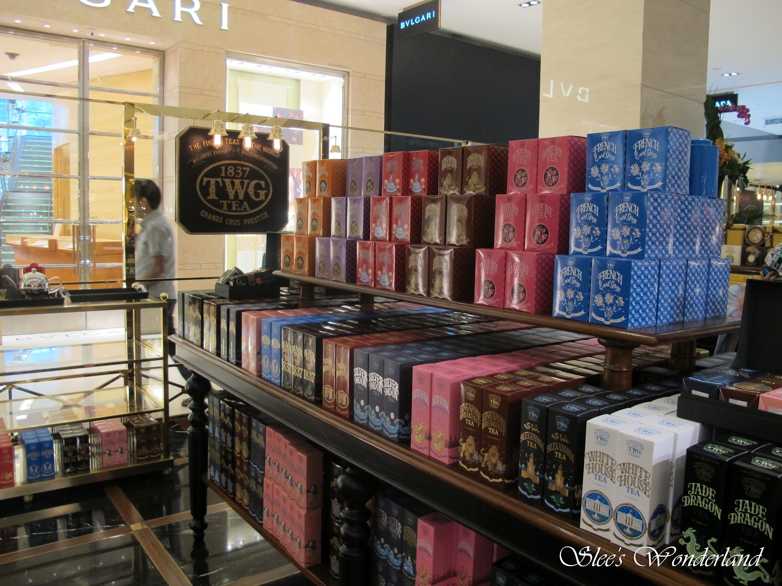 Slee's Wonderland: TWG Tea, Pavilion