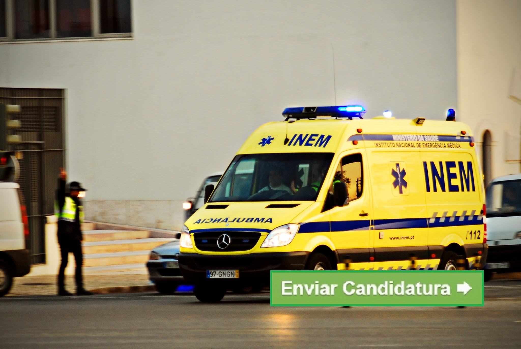 O INEM abriu reserva de recrutamento para Serviços Centrais e ...