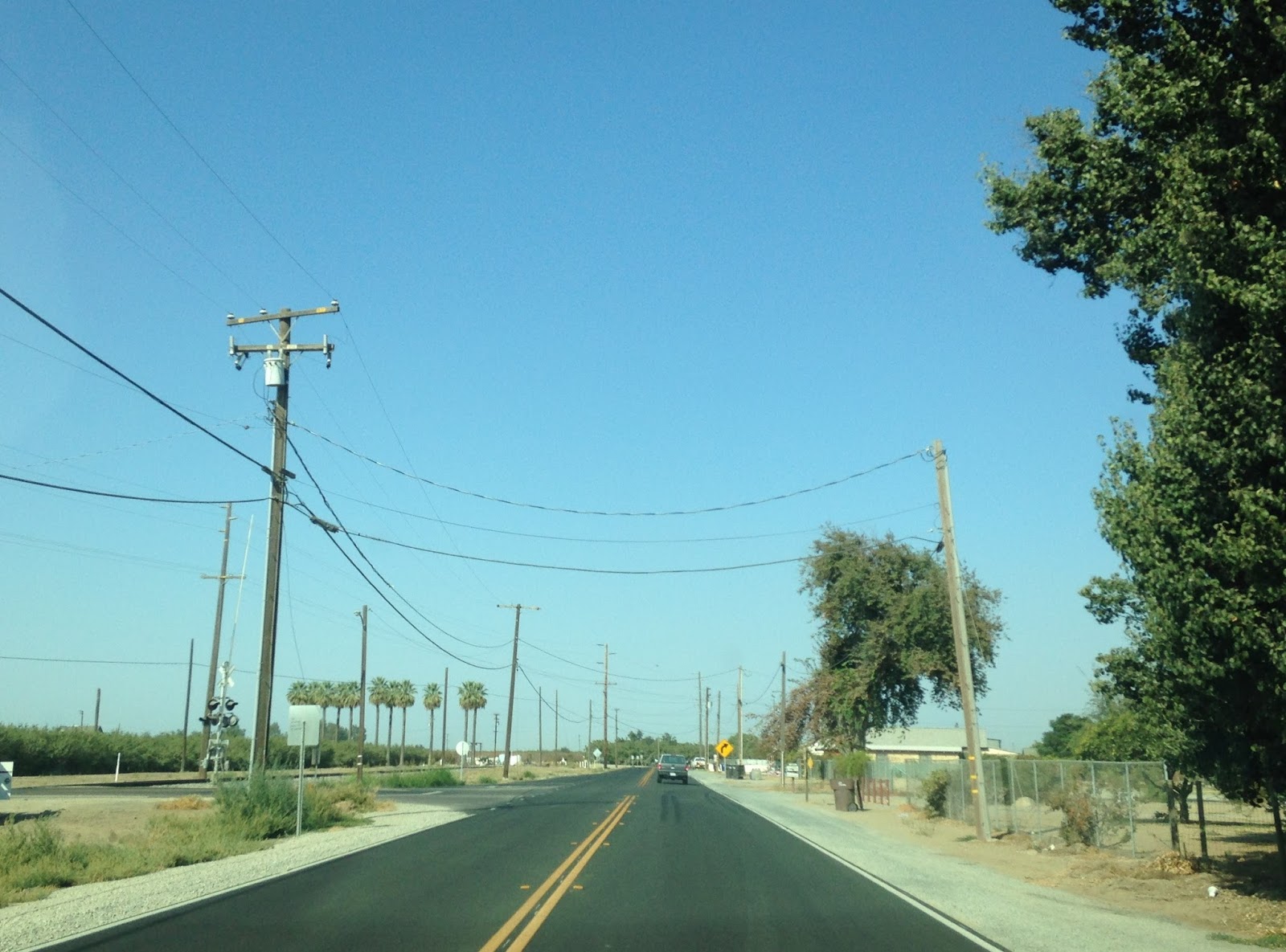 Old California State Route 198 in Kings County