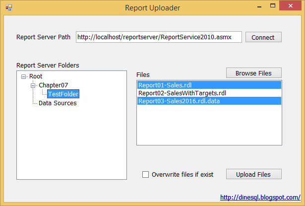 Dinesh's Blog :::: Being Compiled ::::: Reporting Services (SSRS ... Dinesh's Blog :::: Being Compiled ::::: Reporting Services (SSRS ...