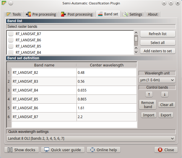 From GIS to Remote Sensing: Semi-Automatic Classification Plugin v.3.0 ...