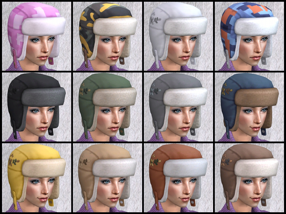 TheNinthWaveSims: The Sims 2 - TS4 Eco Living Snow Hat For The Sims 2
