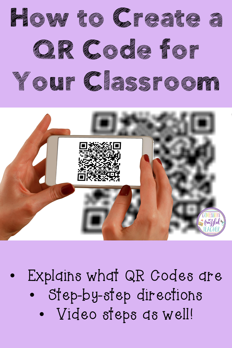 Confessions of a Frazzled Teacher: How to Create a QR Code for Your ...