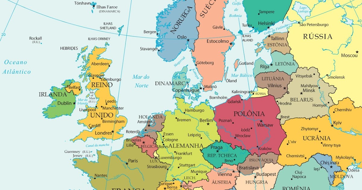 O continente Europeu - 9ANO