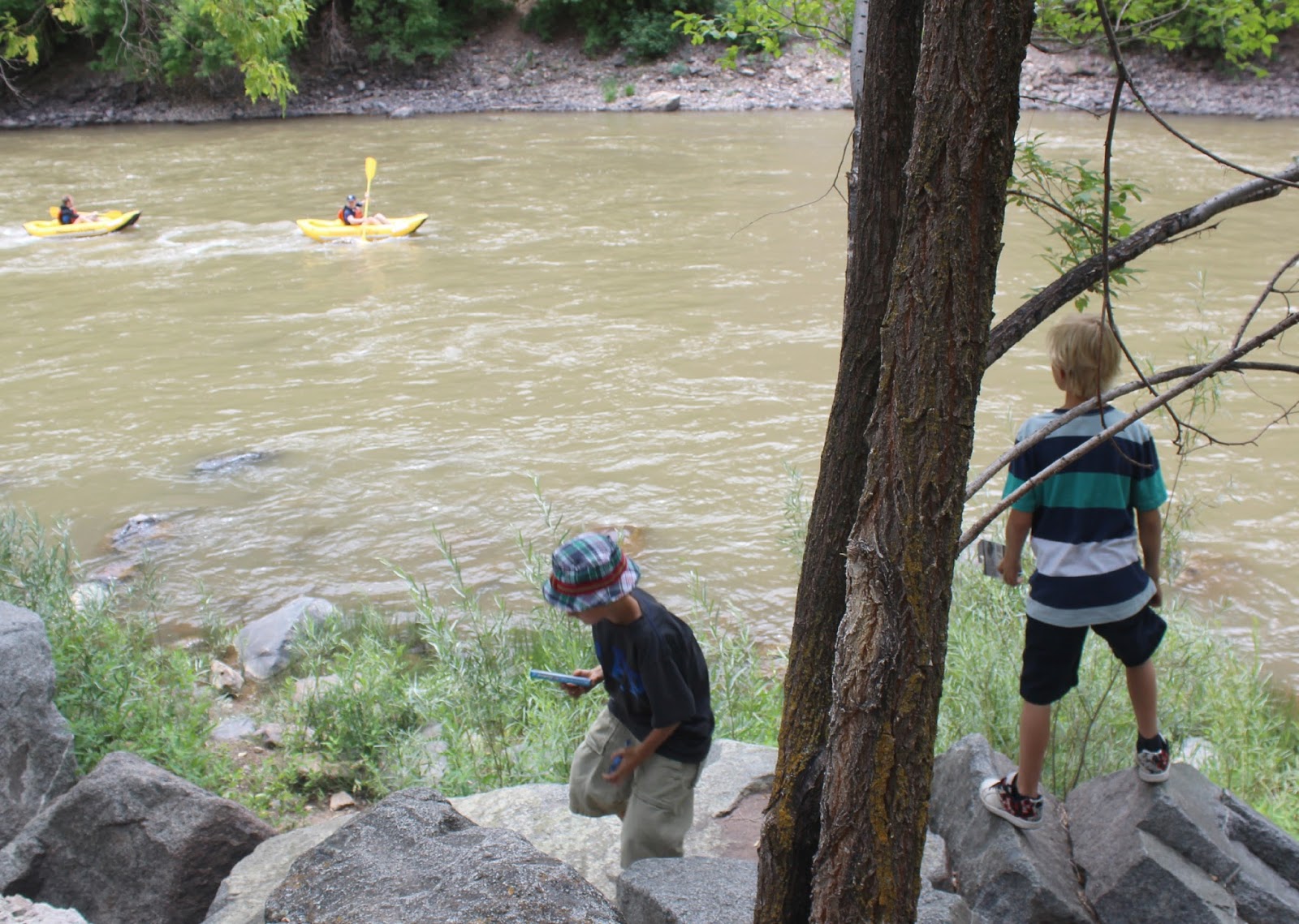 Moore Minutes: Summertime RIVER RAFT Birthday Party and Whitewater ...