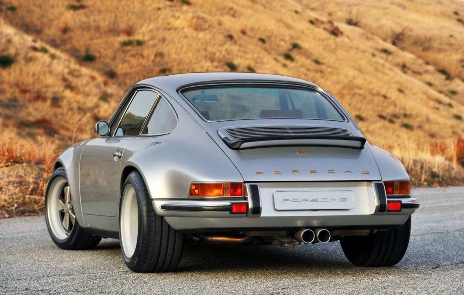 The Gear Shift: Photo Of The Day: Singer 911 in Racing Silver With Ruby ...