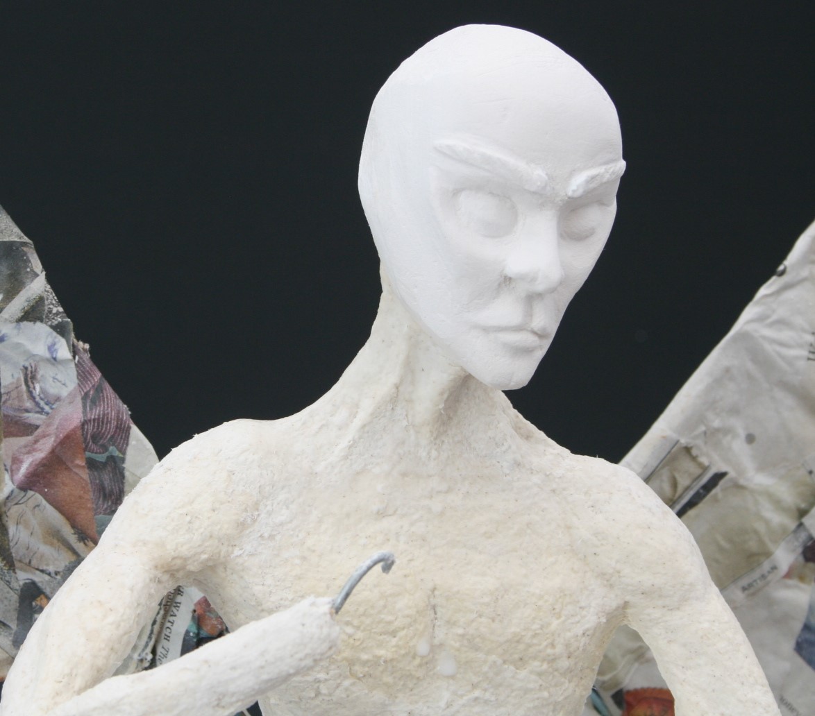 Sarah Manchester Sculpture: Archangel Michael