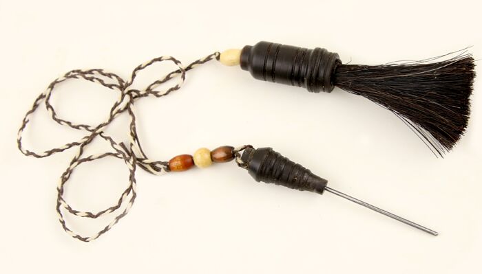 Contemporary Makers: 2019 CLA Live Auction: Bag and Horn Set by Tom Greco