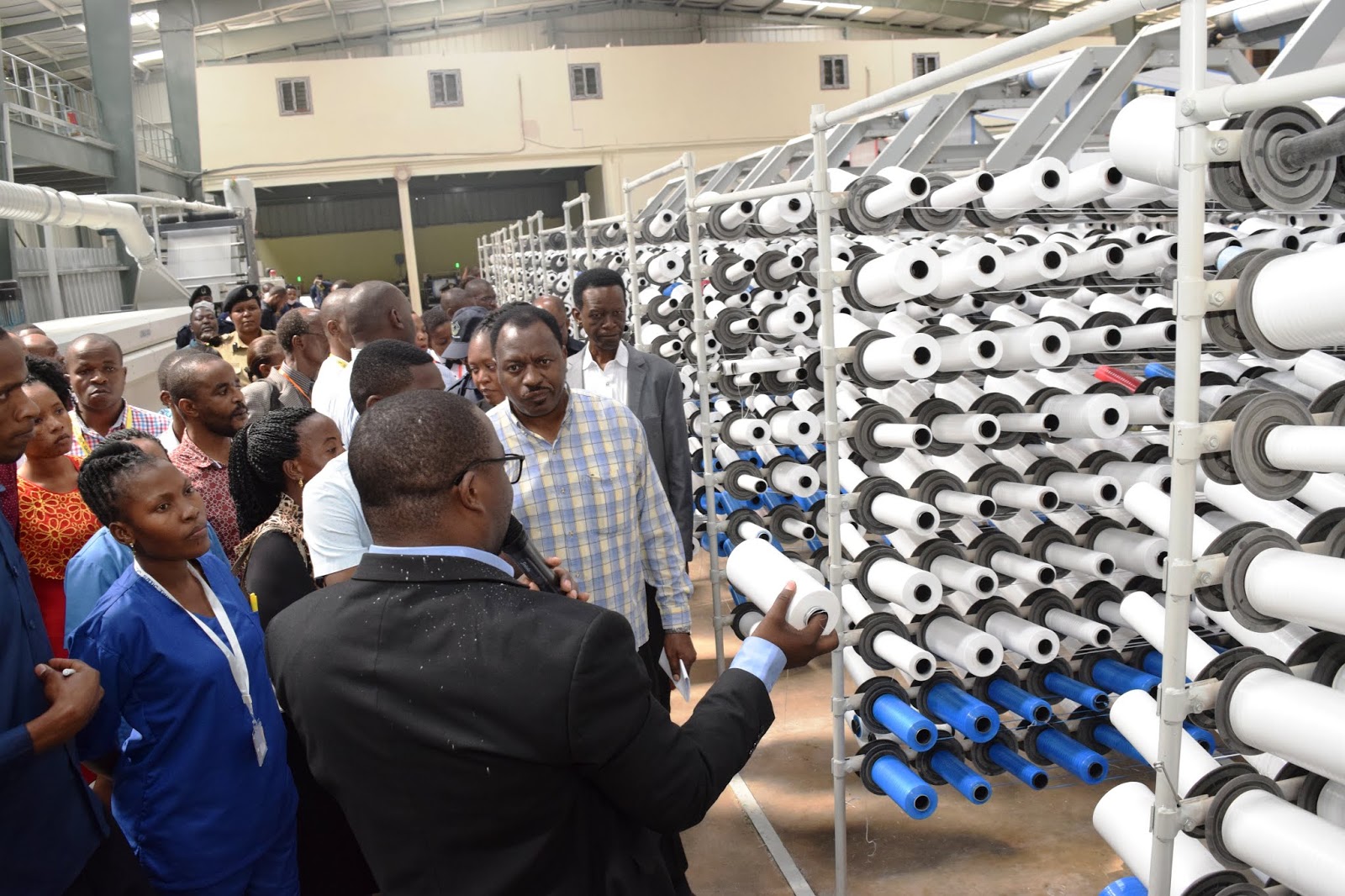 SADC WATEMBELEA KIWANDA CHA VIFUNGASHIO CHA GLOBAL PACKAGING KIBAHA ...