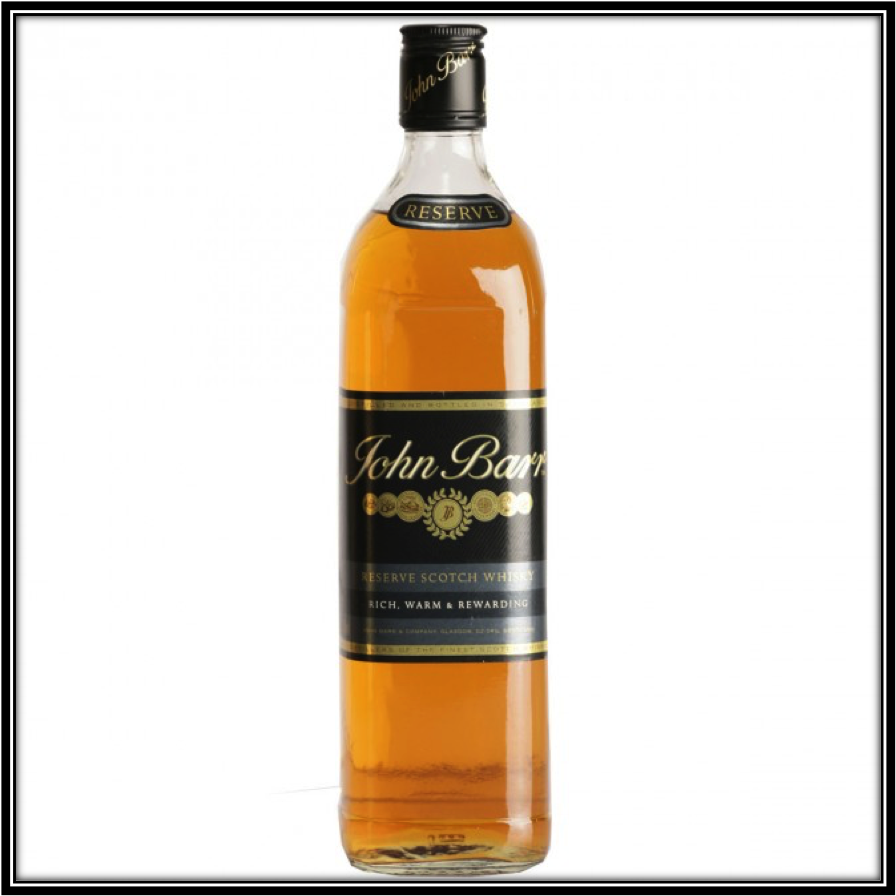 Best Shot Whisky Reviews : John Barr Black Blended Scotch Review