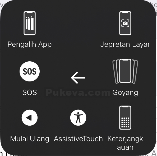Aplikasi / Fitur Pengganti Fungsi Tombol di iPhone dan iPad | PUKEVA