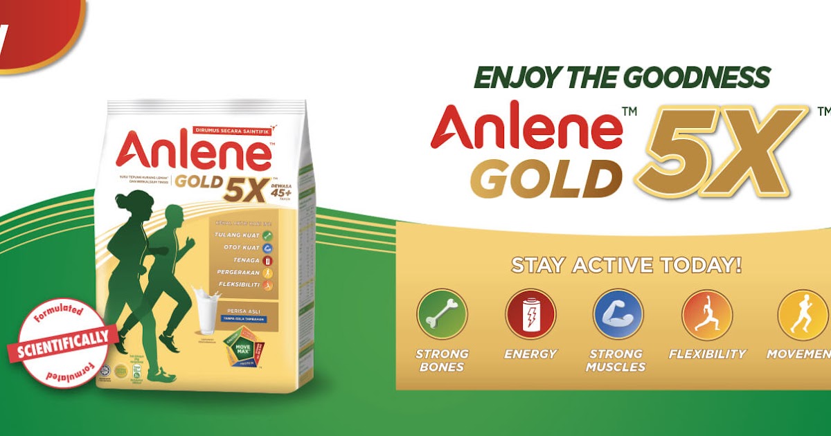 My Blogs: Anlene™ Introduces ACTIFIT 3X™ And GOLD 5X™ Formulation As ...
