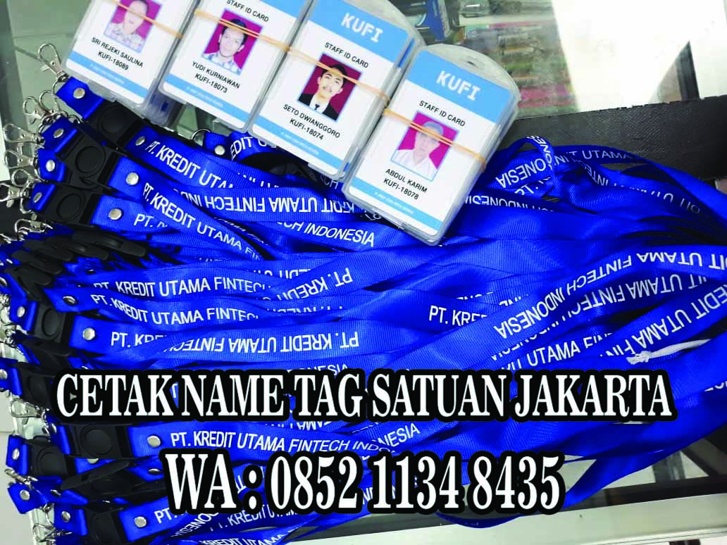 cetak name tag model atau tipe tipe name tag bisa kita lihat di ...