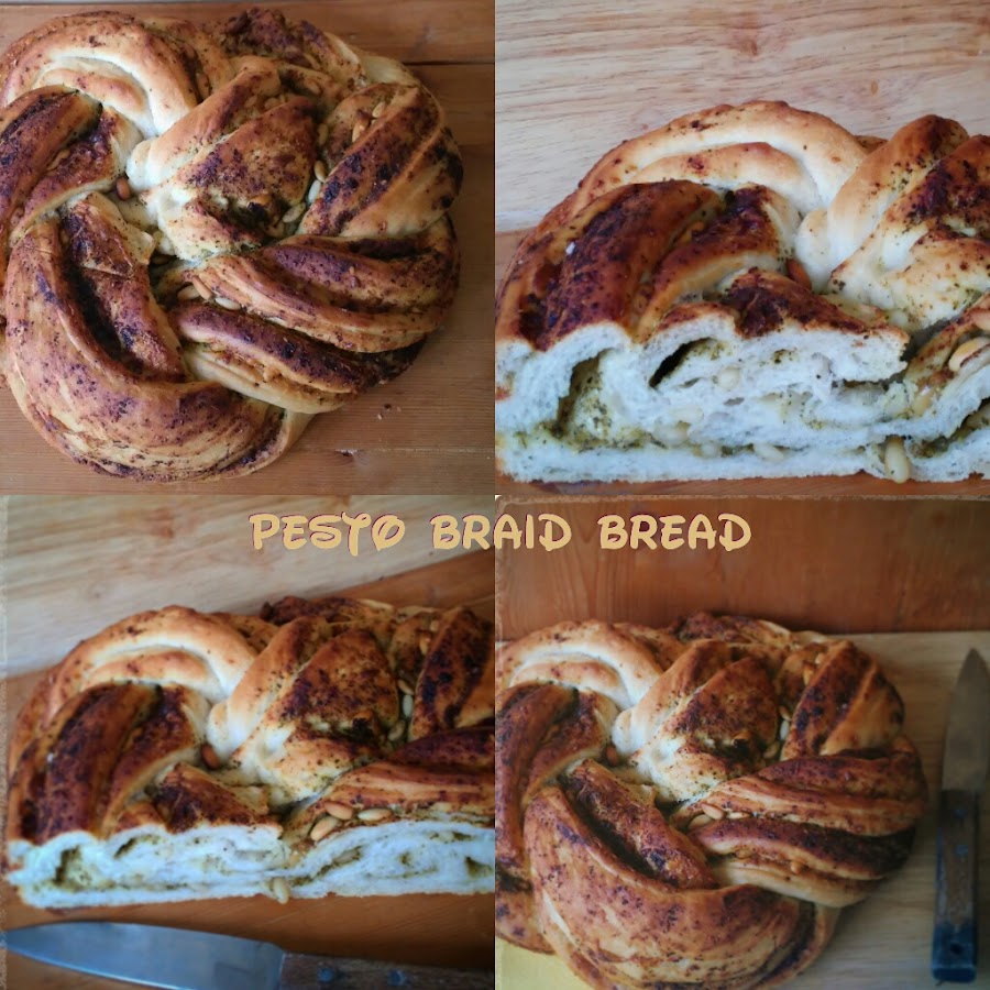 Pan relleno de salsa pesto | Cocina