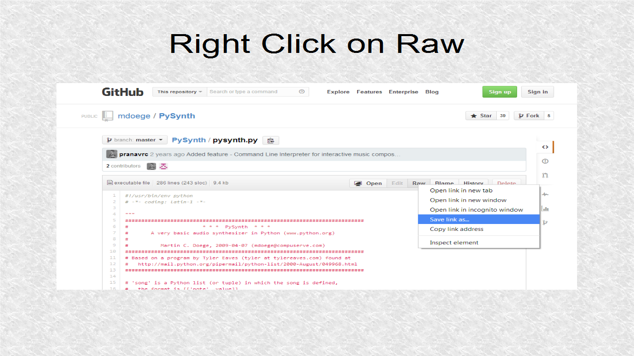 Audio Programming In Python: 2. Creating Audio with PySynth