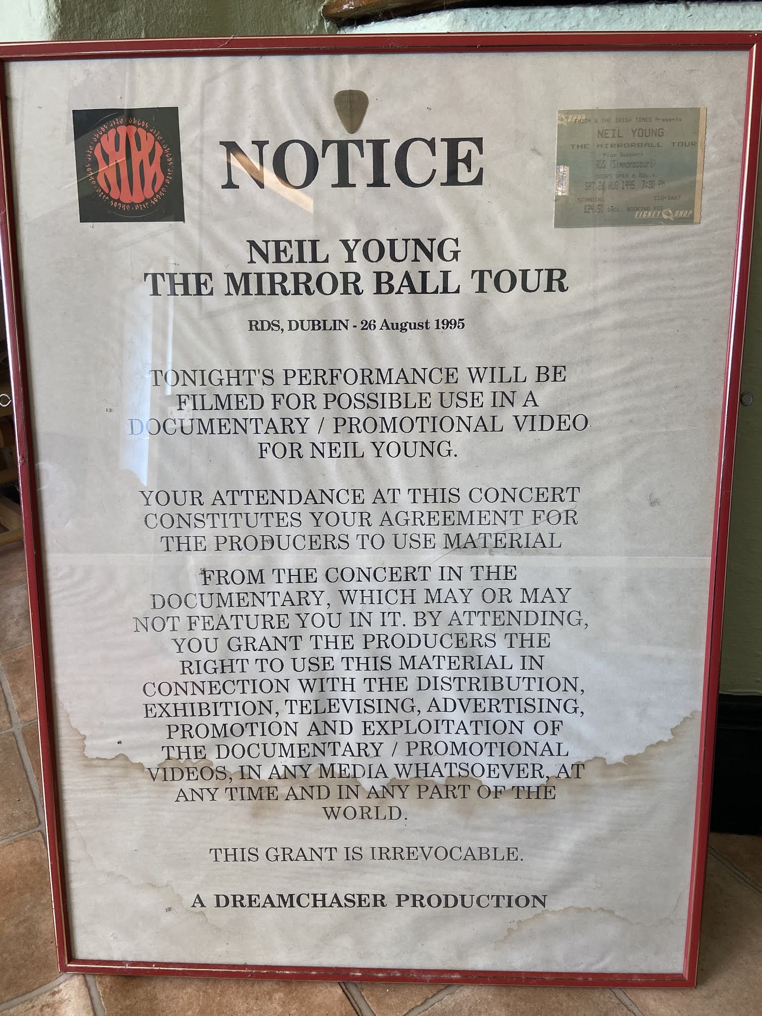 Neil Young Mirror Ball