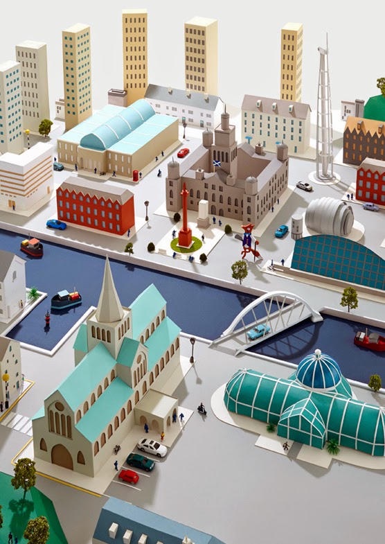 Creative ideas Make Paper Cities ~ Creativehozz About Home Decorating ...