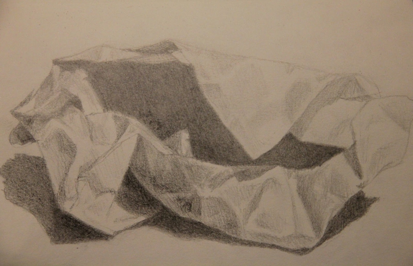 Paula's Art: Papel arrugado/ wrinkled paper