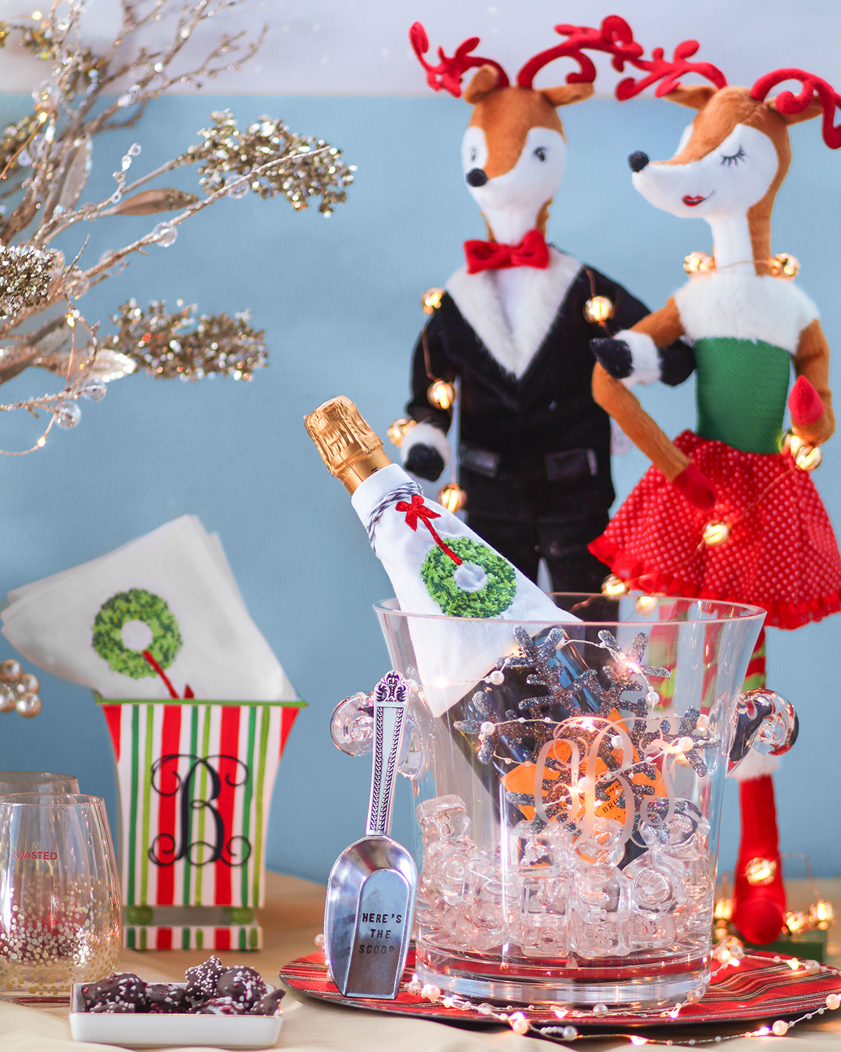 the pink clutch ...: Plaid Cachepots For The Win