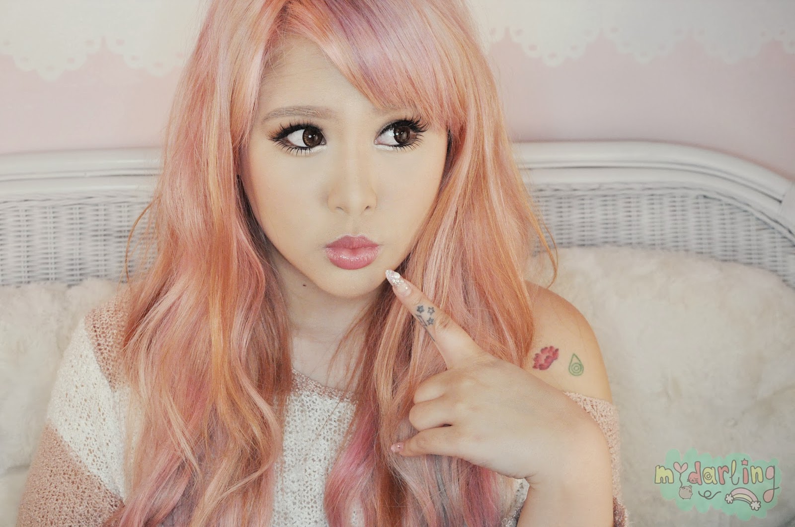 My Darling Rainbow: Elegant Autumn Gyaru, Current Makeup Tutorial
