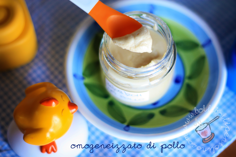 Bolli bolli pentolino: Svezzamento: omogeneizzati di pollo e di tacchino