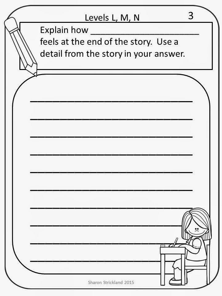 Super Second Grade Smarties: TRC Question Stem Printables and A Freebie ...