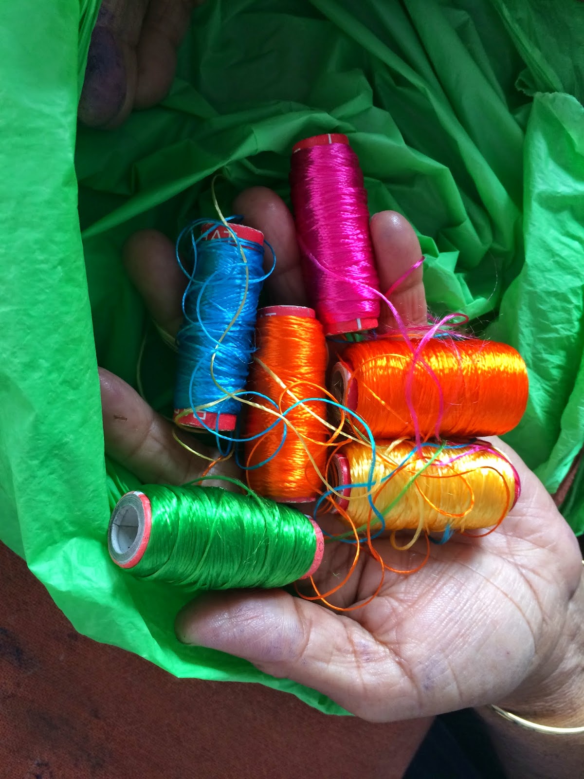 Phulkari of Punjab (Patiala): Technique of Phulkari embroidery