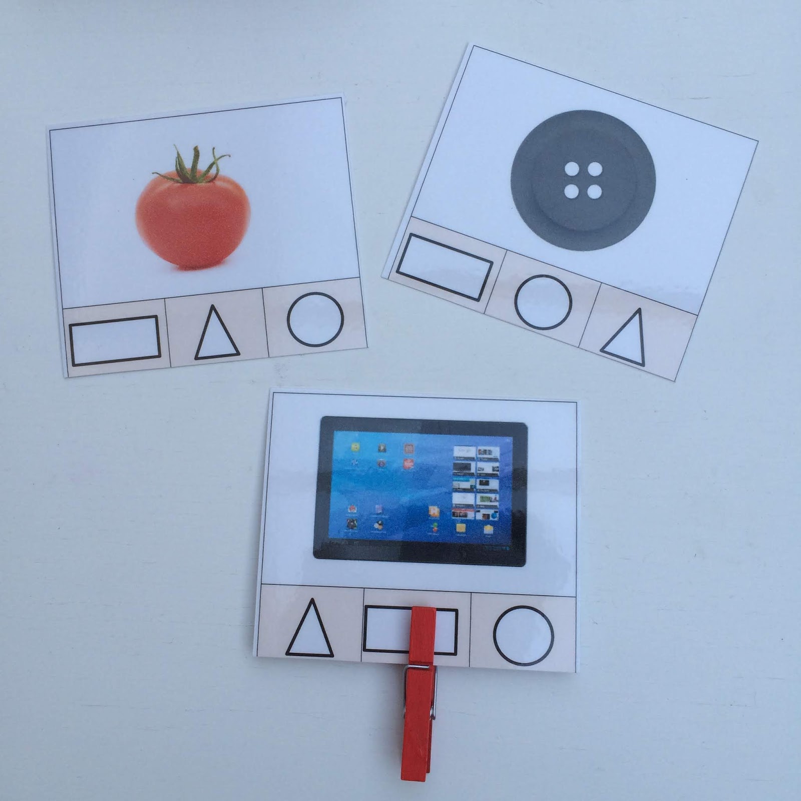 Les petits jeux de July: Jeux autour des formes géométriques