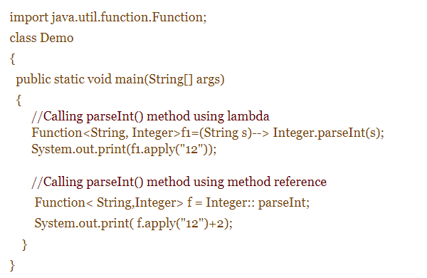 Method References In Java
