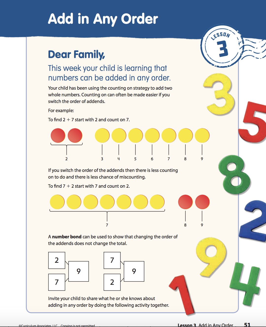 First Grade Fun in Room 18: Math Update: Unit 1 Lesson 3: Add in Any Order