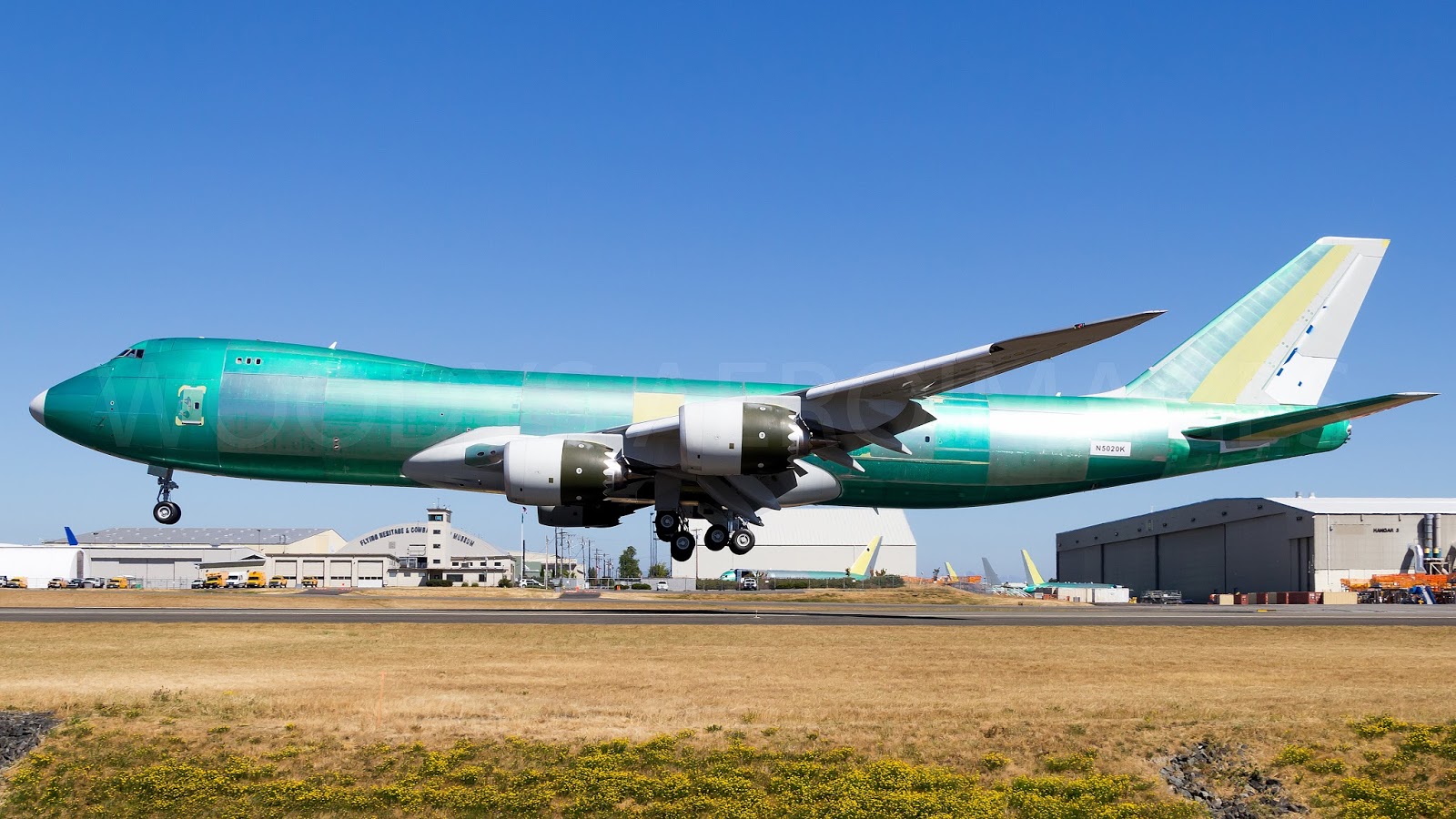 Puget Sound - Boeing Test Flights: VP-BBY B747-8F AirBridge Cargo First ...