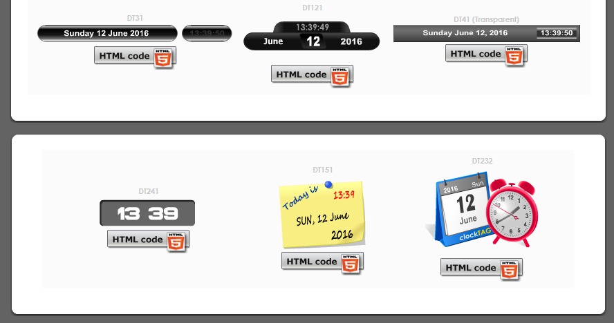 Cara Membuat Widget Jam dan Kalender pada Blogger ~ ALI SAE