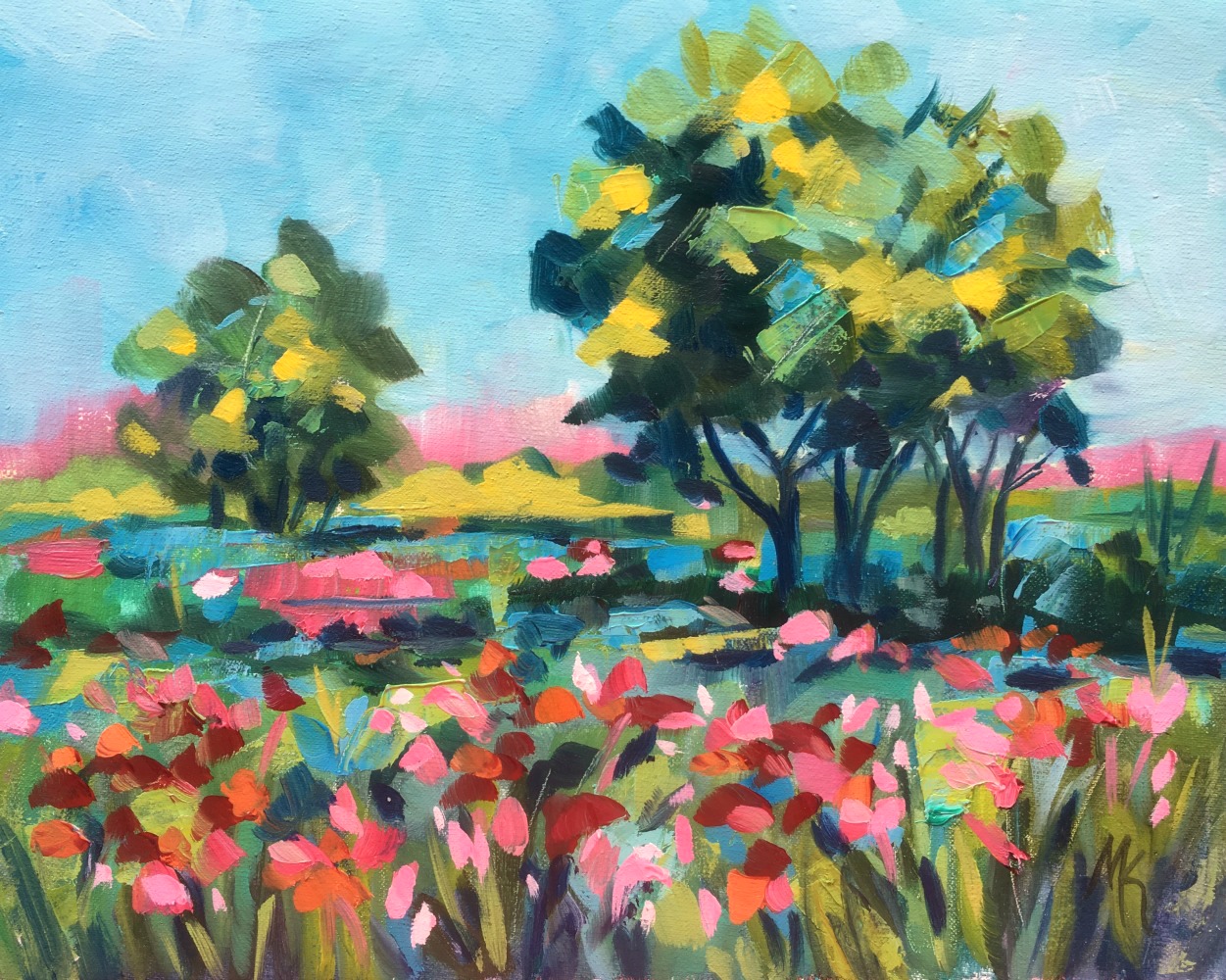 Martha Kisling Art With Heart : A Week Of Oil Paintings - SPRING COLORS