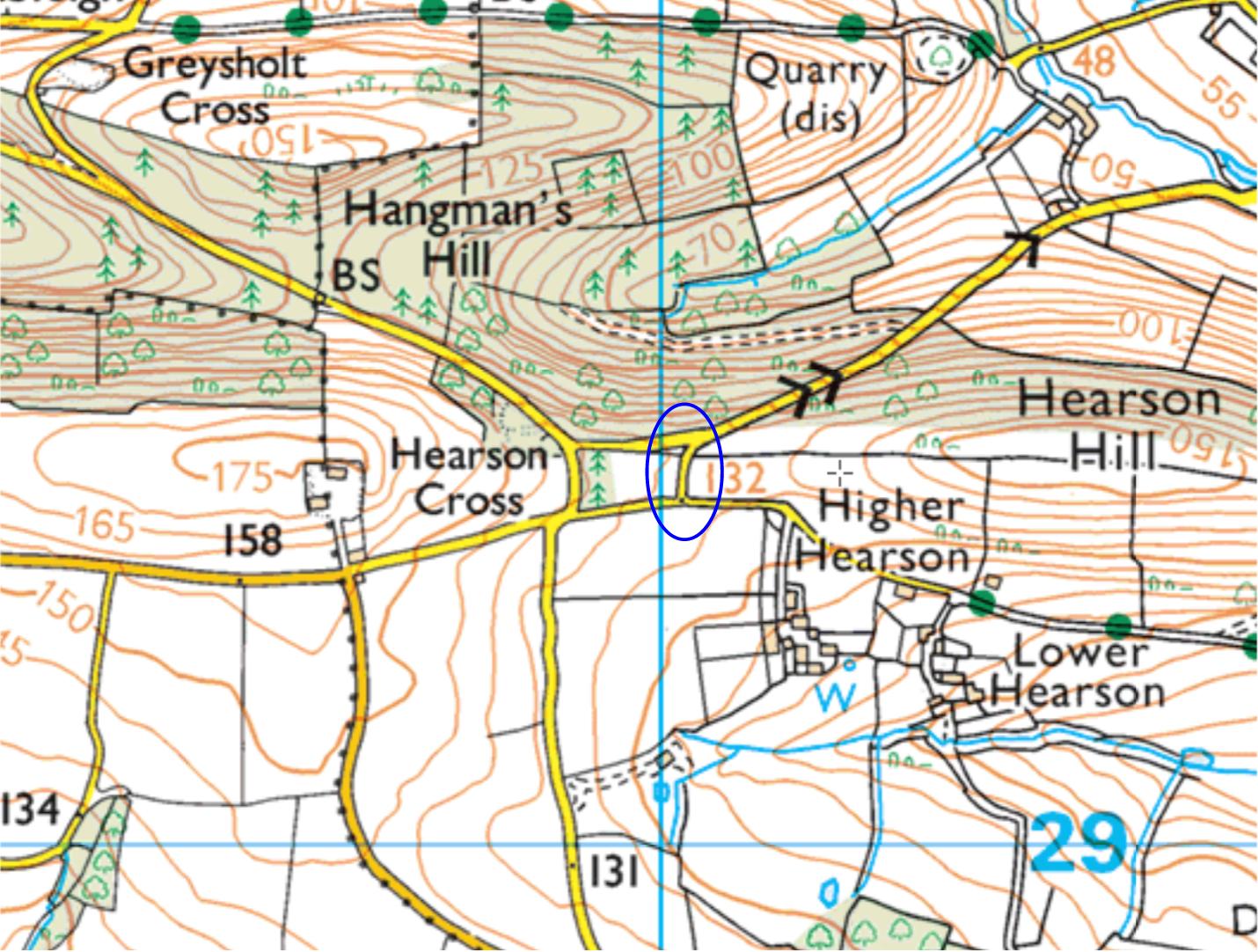 Legal Lanes Devon: Hearson Cross Lane Swimbridge