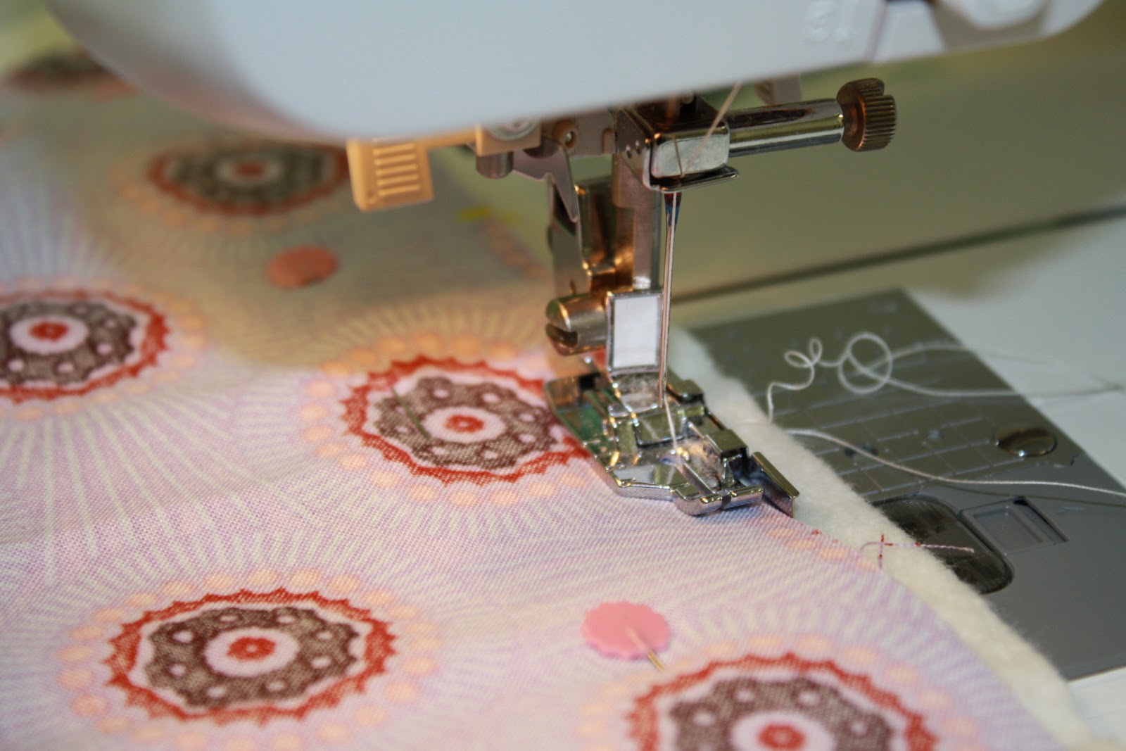 Threaded Mess: Quilted Paperback Book Cover - Part 3