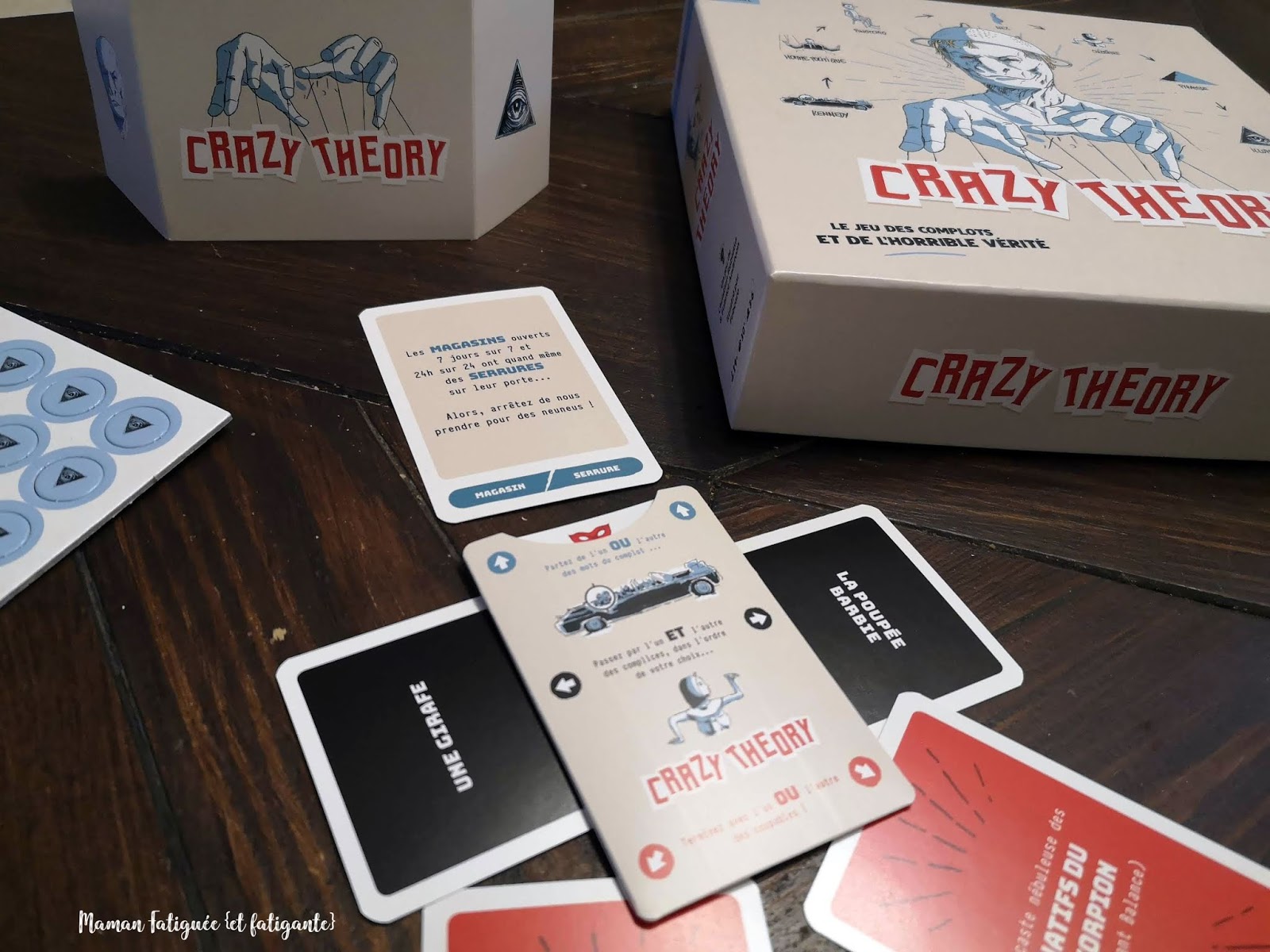 Crazy theory, le jeu des complots - Maman Fatiguée {et Fatigante}