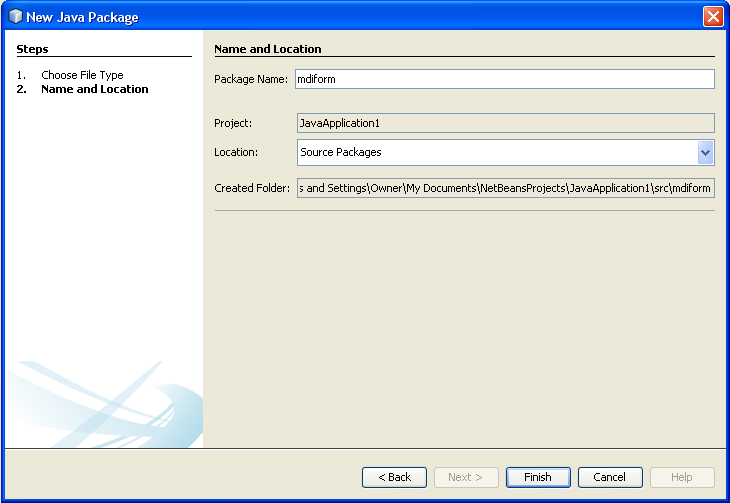 MDI Form pada Java Swing dengan editor Netbeans