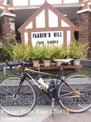 Ride to Fraser Hills - 120812 vin_ann