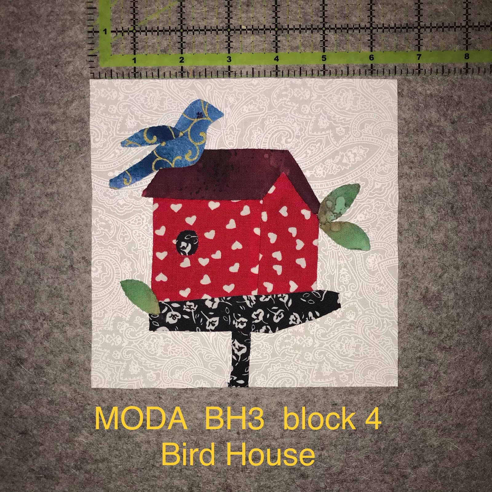 LilypadLoveQuilt: MODA Blockheads 3 -- Block 4