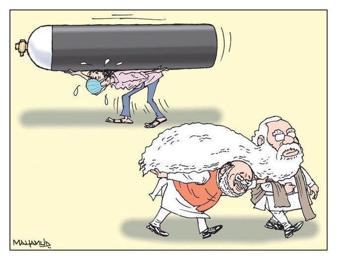 Sandeep Adhwaryu (@CartoonistSan) May 1, 2021