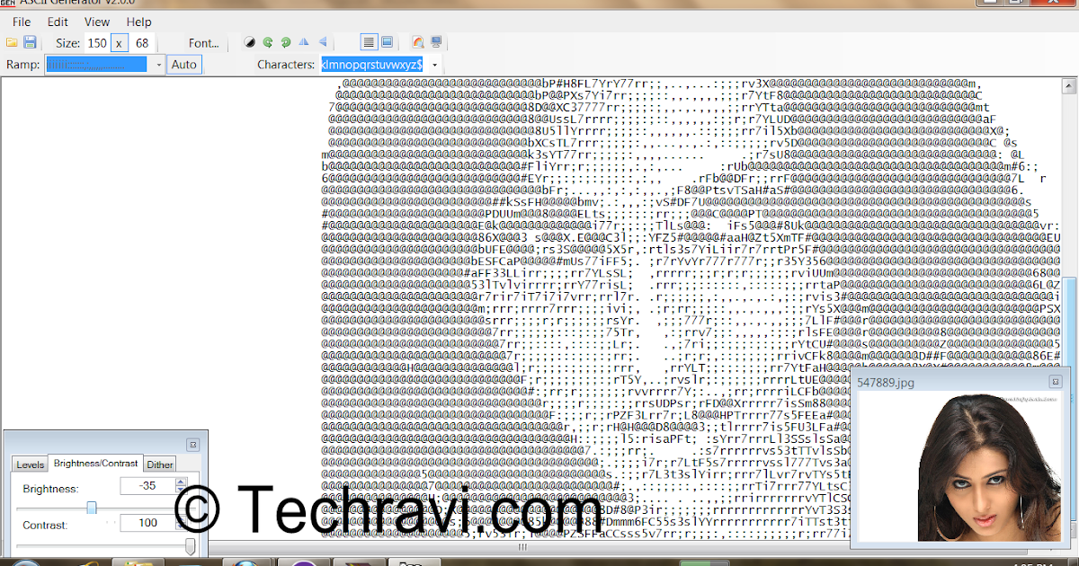 How to convert any image to text easily using free ASCII converter ...