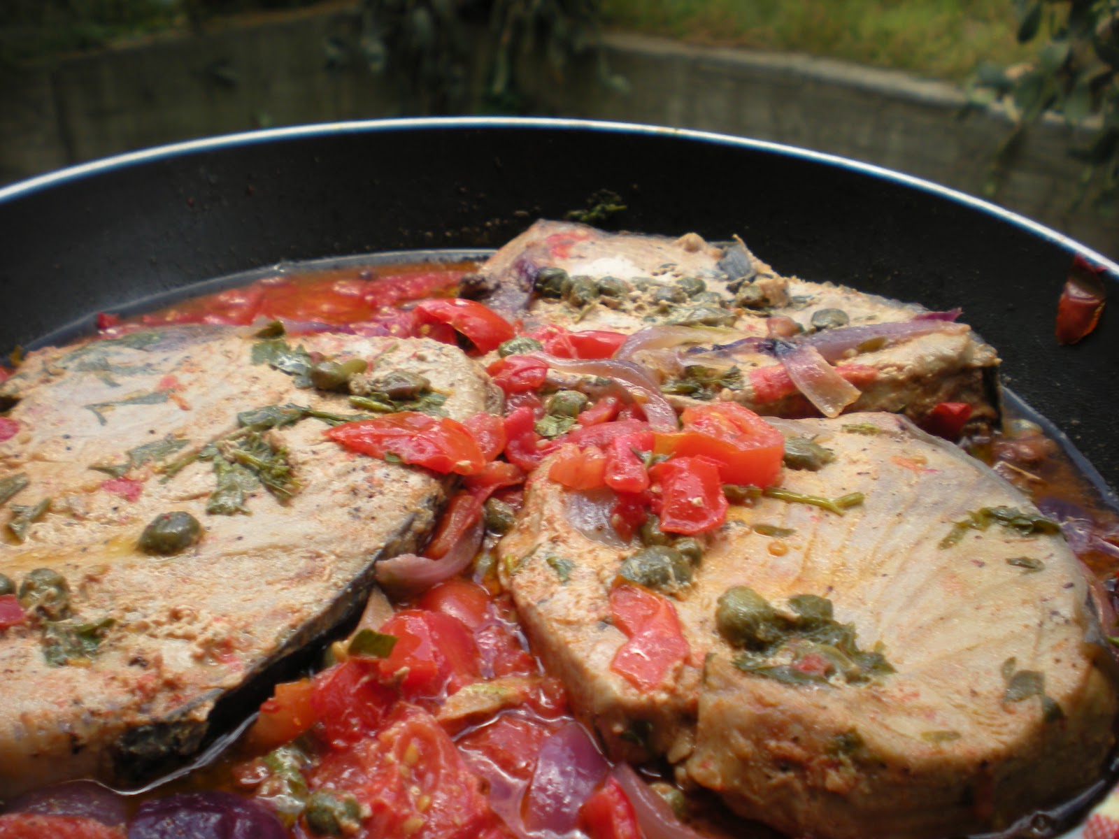 Tranci di tonno alla Siciliana - Profumo di Sicilia