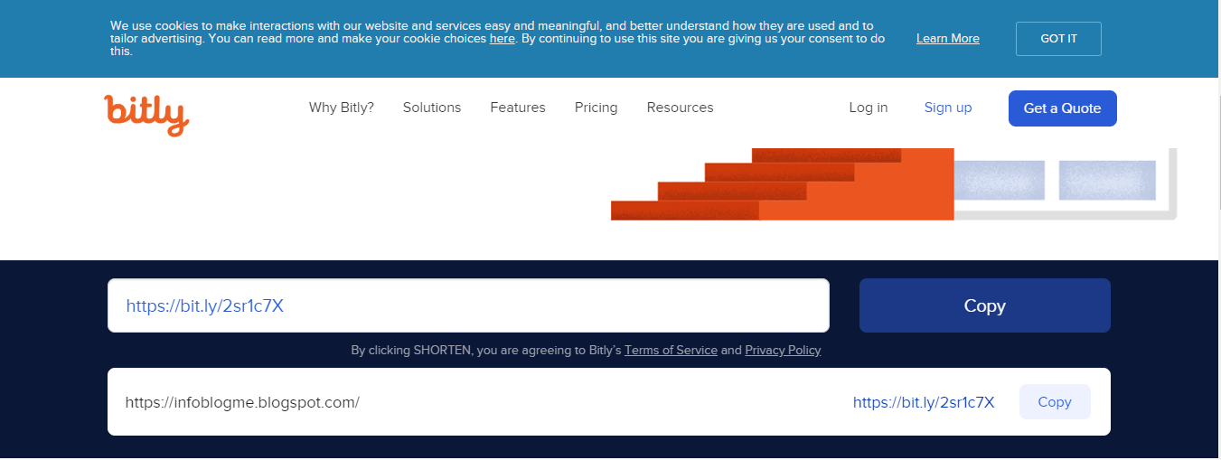 Cara Membuat Link Bitly dengan Mudah - Infoblogme