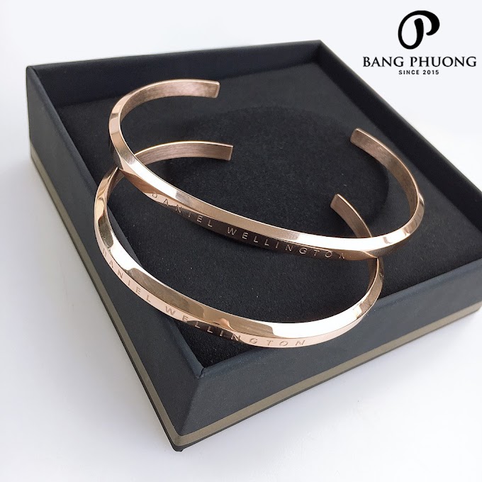 Vòng Tay Daniel Wellington Classic Rose Gold Dw Cuff Chính Hãng Deal