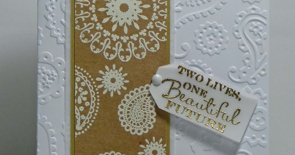 Cathy's Card Spot: Rustic wedding card