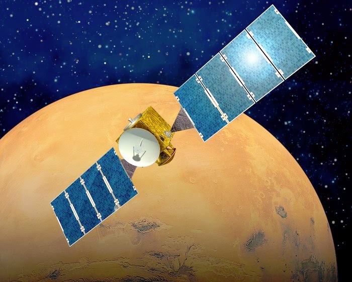 5 spacecraft currently orbiting Mars | human Mars