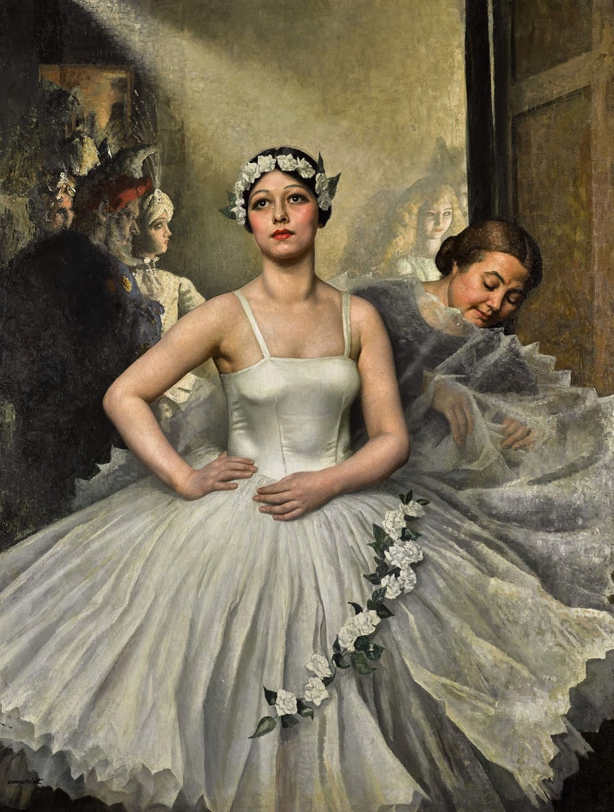 Laura KNIGHT (1877-1970) ~ Ballet Dancer | Catherine La Rose ~ The Poet ...